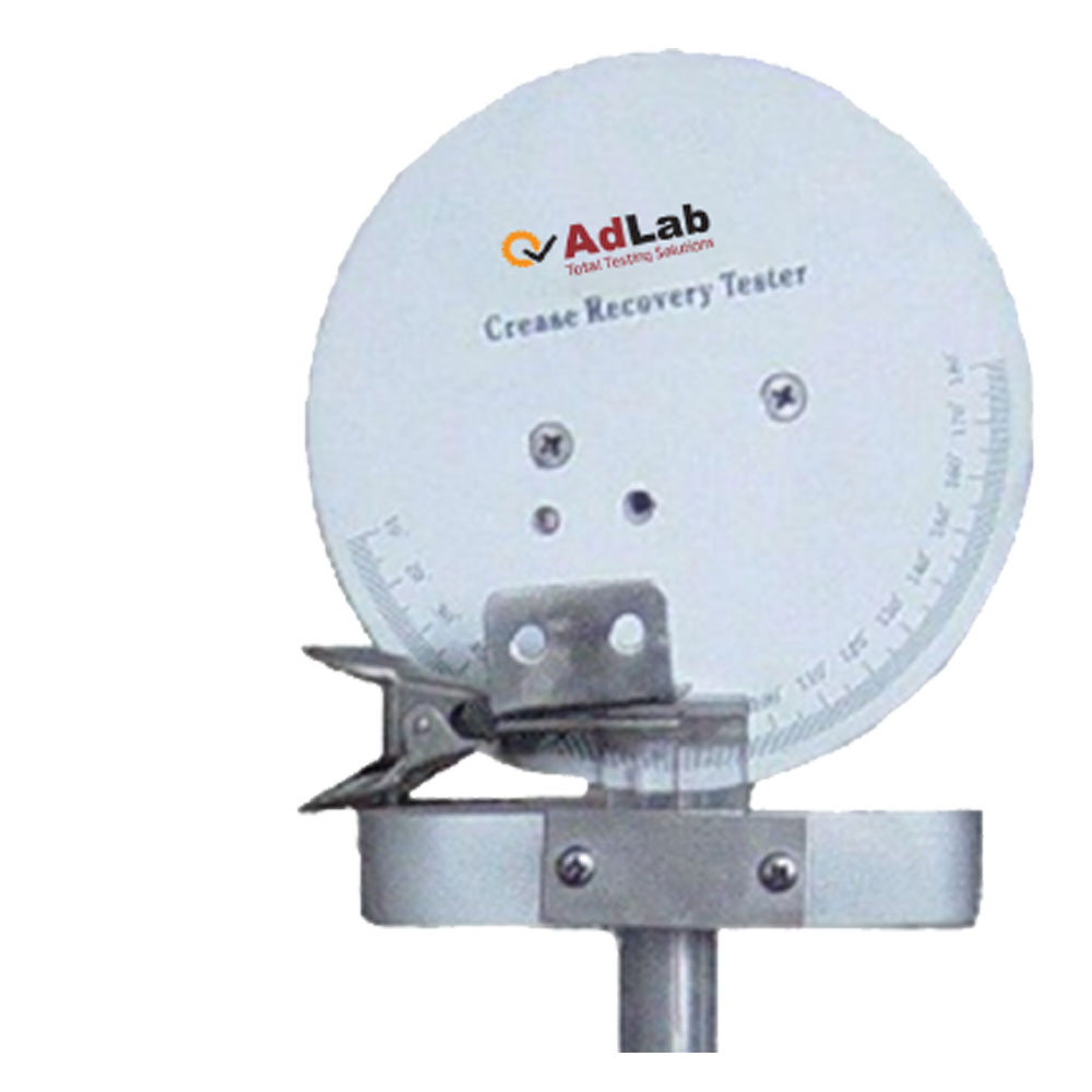 Crease Recovery Tester